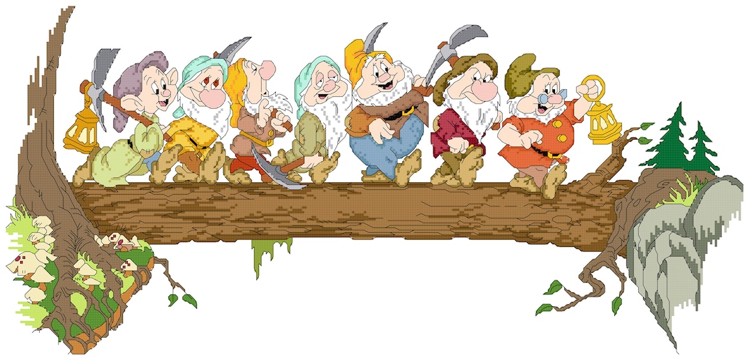 The 7 Dwarfs - Etsy