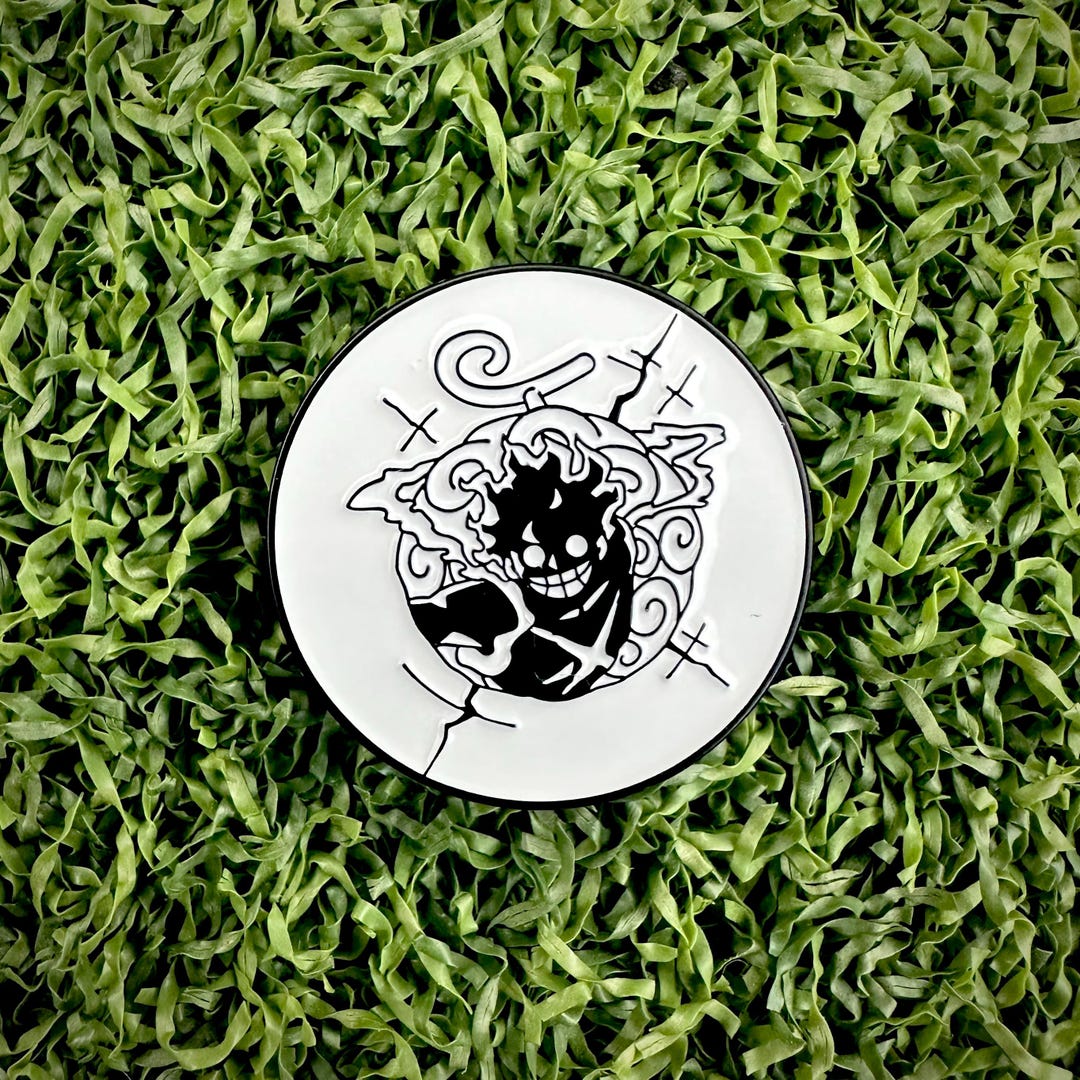 Premium Golf Ball Marker: Luffy Gear Five [gift for Men / Christmas ...