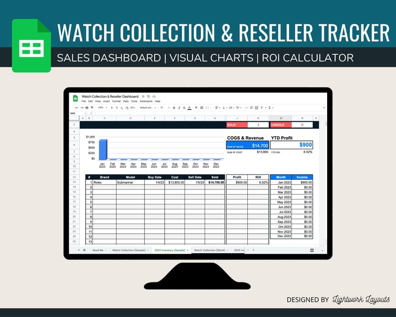 Watch Collection & Reseller Dashboard | Watch Flipping and Inventory ...