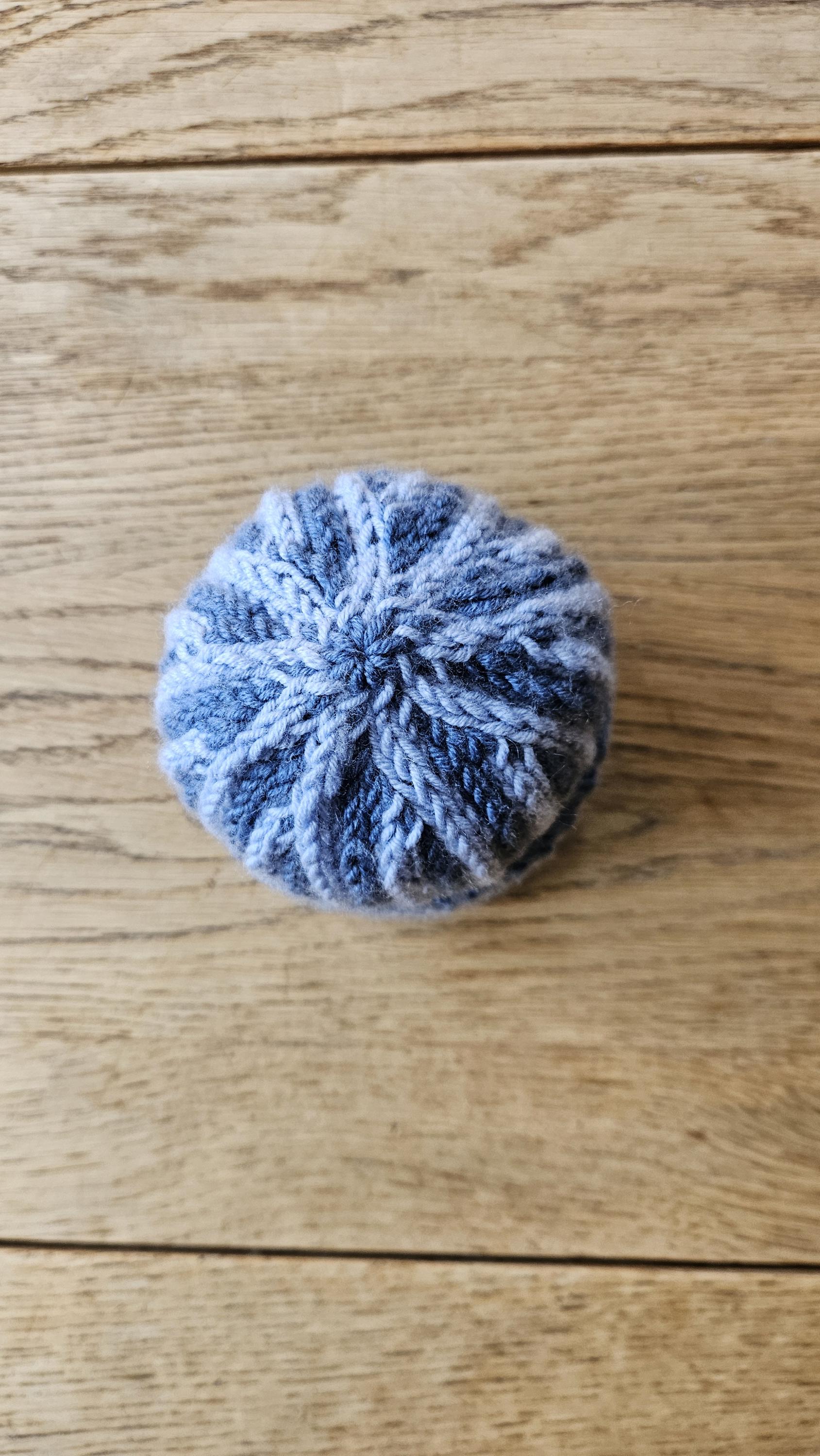 Knitting Pattern for a Two Way Striped Beanie - Toque - Newborn to ...