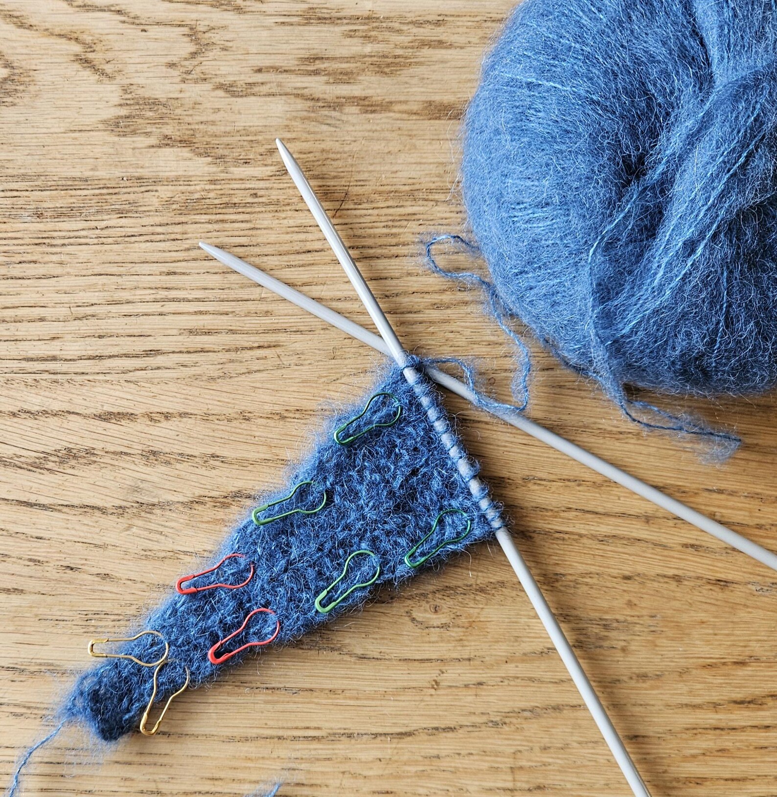 Knitting Pattern for Simple Slip Stitch Scarf - Neckerchief - Instant ...