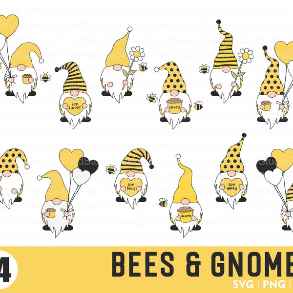 Bee Gnome - Etsy