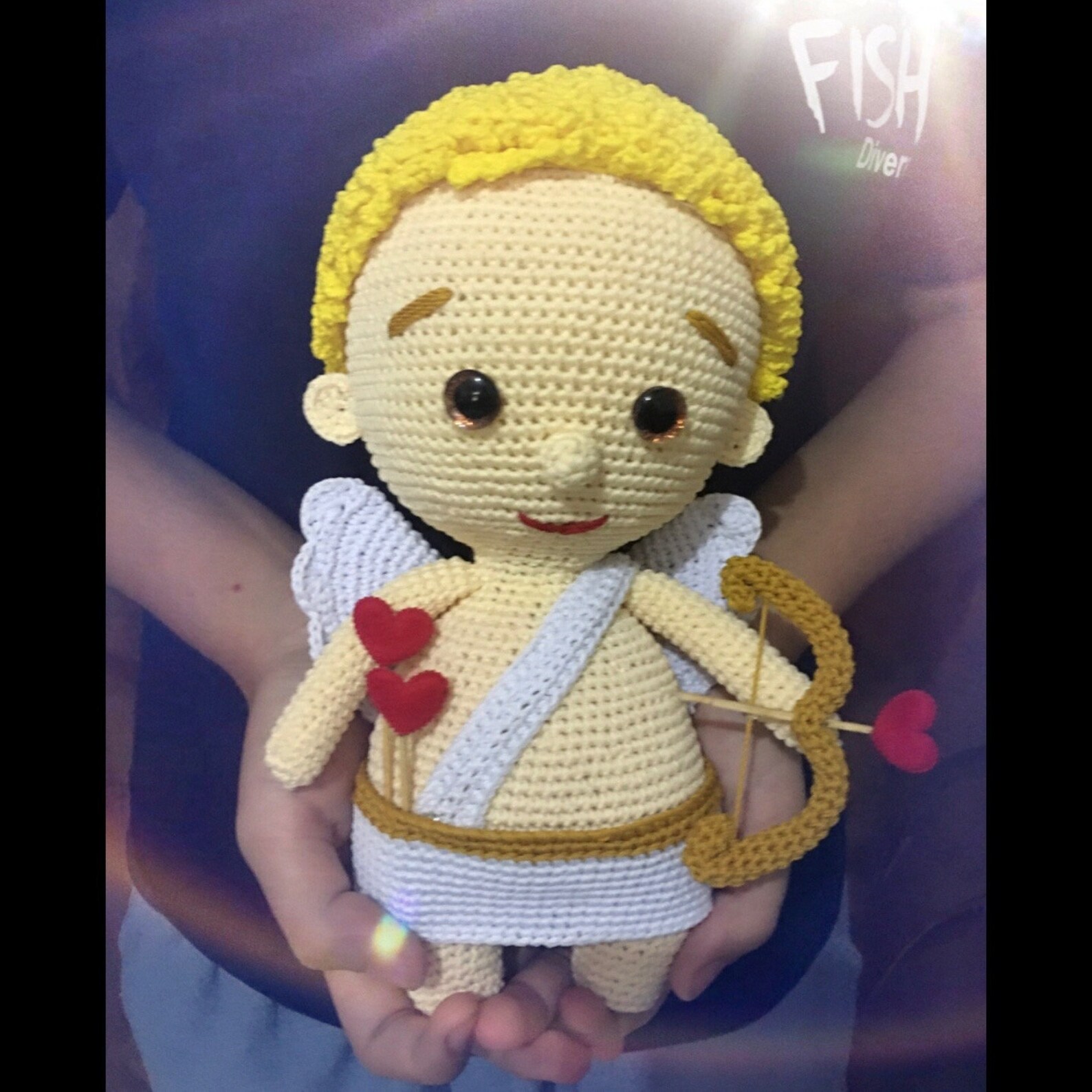 Cupid Crochet Pattern Cupido Haakpatroon - Etsy