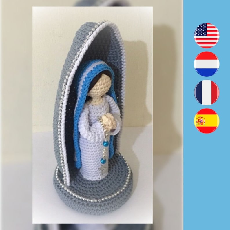 Virgin Mary Digital Catholic Crochet Pattern - Etsy Canada