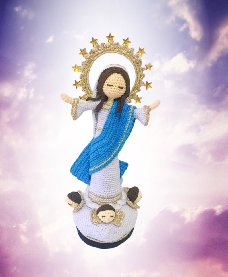 Our Lady of the Assumption Crochet Pattern Onze Lieve Vrouw - Etsy