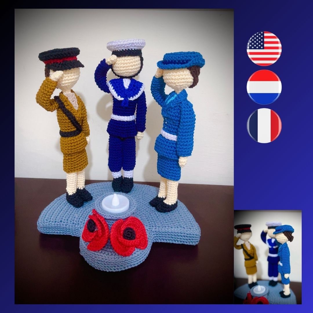 For the Fallen Ladies Crochet Pattern for the Fallen Dames Haakpatroon ...