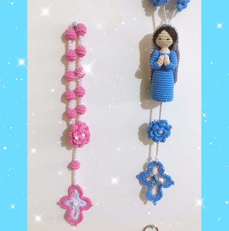 Wall Rosary Digital Crochet Pattern - Etsy