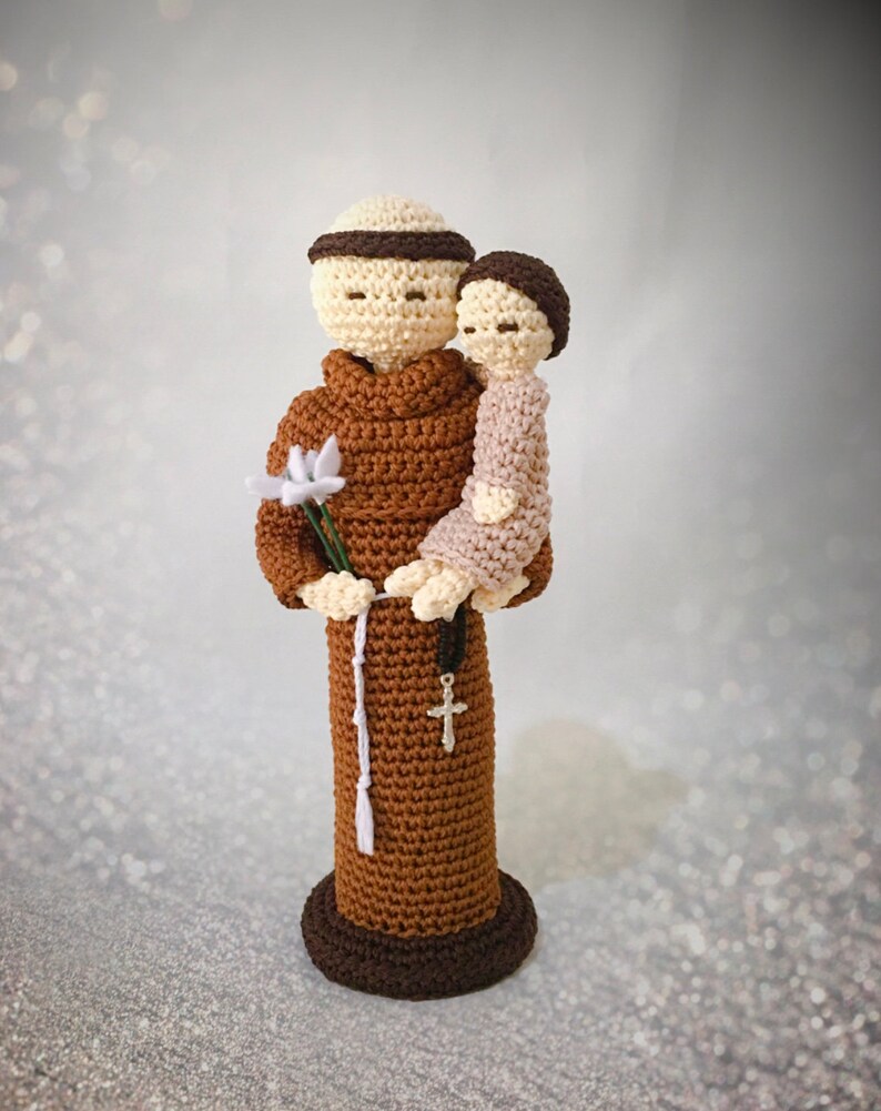St Francis of Assisi & St Anthony of Padua Crochet Pattern - Etsy