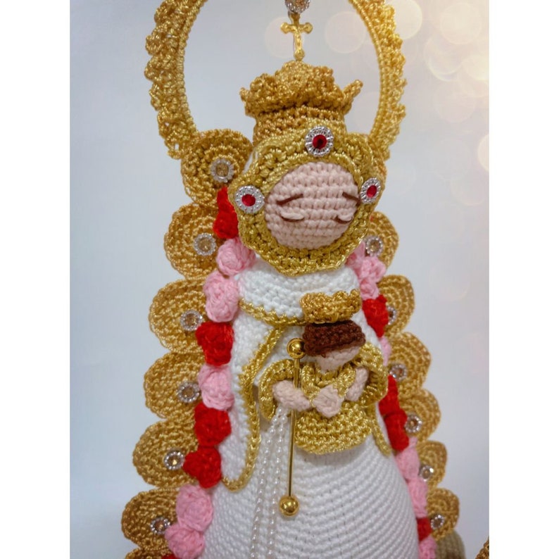 Our Lady of Rocio Digital Catholic Mary Crochet Pattern - Etsy
