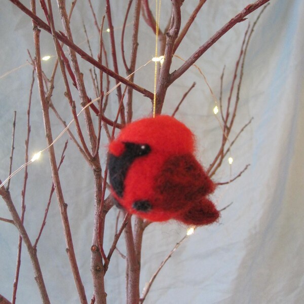 Needle Felt Cardinal - Etsy
