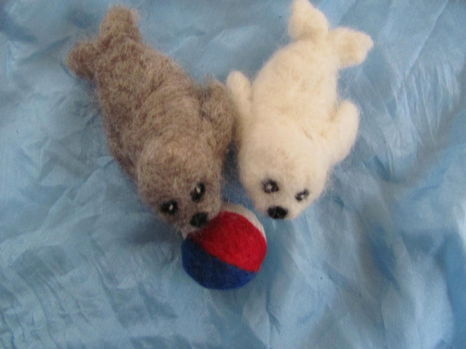 Needle Felted Seal - Etsy