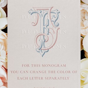 Vintage Monogram Logo Design JF FJ Monogram Wreath SVG Digital Download ...