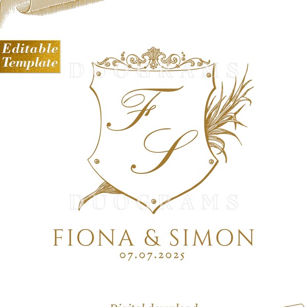 Wedding Crest - Etsy