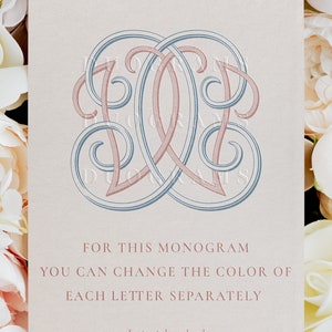 Vintage Wedding Monogram CV VC Monogram Wreath SVG - Etsy