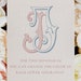 Double J Vintage Wedding Monogram Logo JJ Digital Download - Etsy