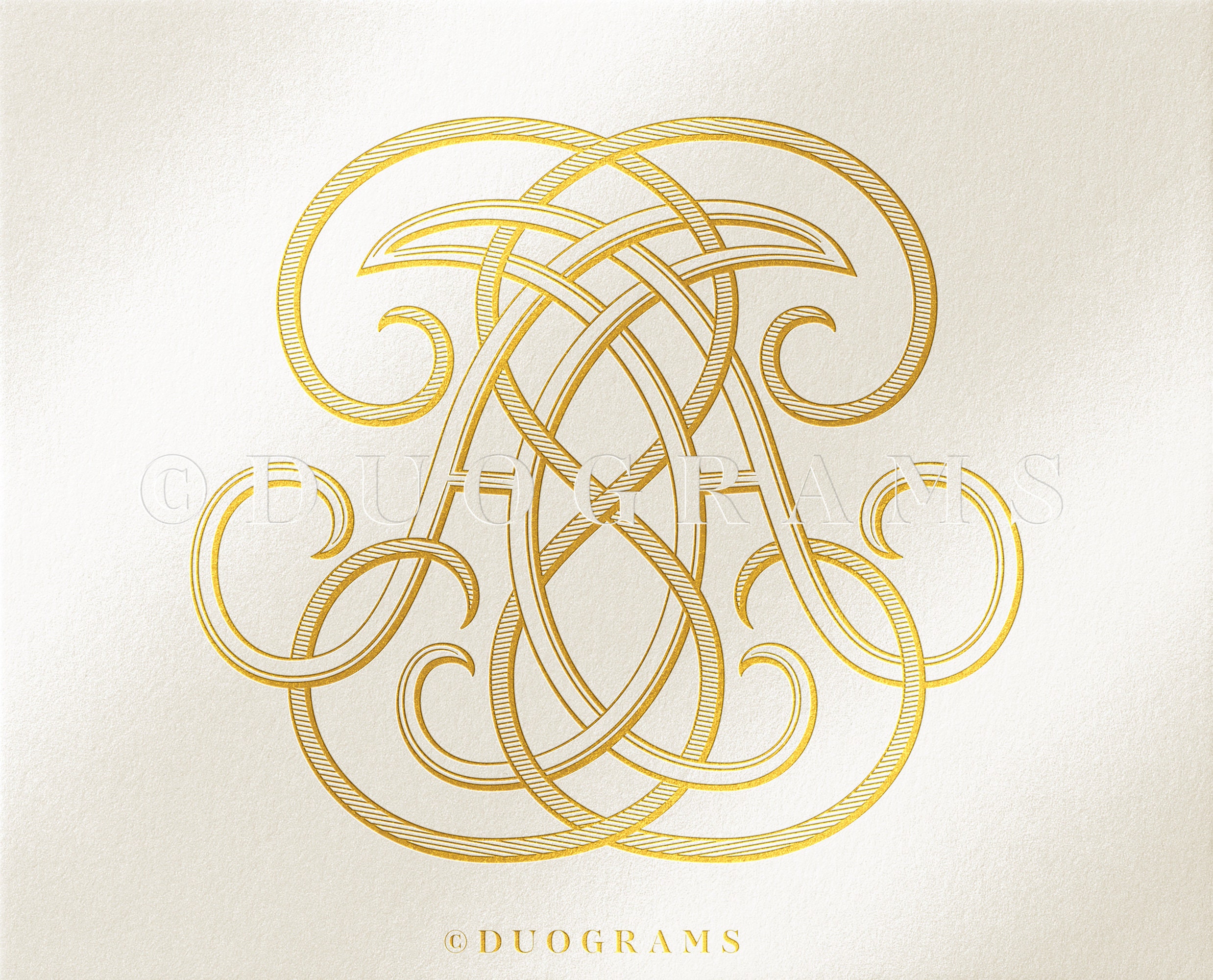 Vintage Monogram AS SA Wedding Monogram Digital SVG | Etsy