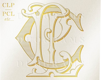 Duograms - High Quality Monograms - Etsy