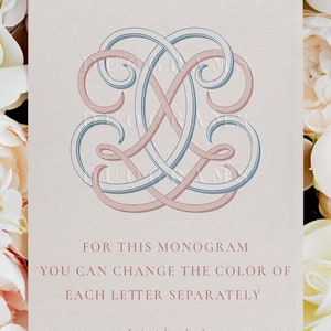 Wedding Monogram CL LC Monogram SVG - Etsy