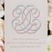 Wedding Monogram CL LC Monogram SVG - Etsy