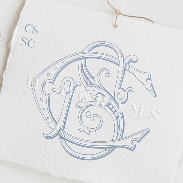Cs Monogram - Etsy