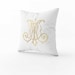 Vintage Wedding Monogram Logo MD DM Duogram M D Intertwined Monogram ...