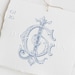 GJ JG Vintage Wedding Monogram Logo Design SVG 2-letter Monogram G J ...