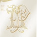 Vintage Wedding Monogram Logo LP PL Duogram L P Intertwined Monogram ...