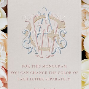 3 Letter Wedding Monogram AGW Instant Download AWG WAG... - Etsy