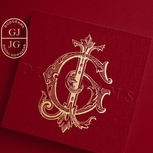 G Monogram Svg - Etsy
