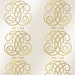Custom 2 Letter Wedding Monogram Logo Personalized Wedding Two Letter ...