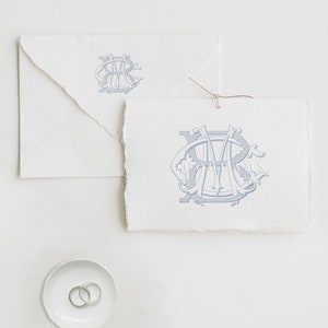 3 Letter Wedding Monogram CMB or BCM or MCB Interlocking Monogram Logo ...