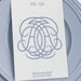 Vintage Monogram Logo Design AQ QA Monogram Wreath SVG Digital Download ...