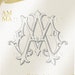 Wedding Monogram Logo AM or MA Two Letter Monogram Design A M Wedding ...