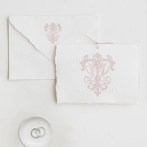 3 Letter Monogram Logo JKT or KTJ or TJK Interlocking Wedding Monogram ...