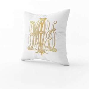 EMILY Name Monogram Logo, 5 Letter Monogram, Custom Name, Personalized ...