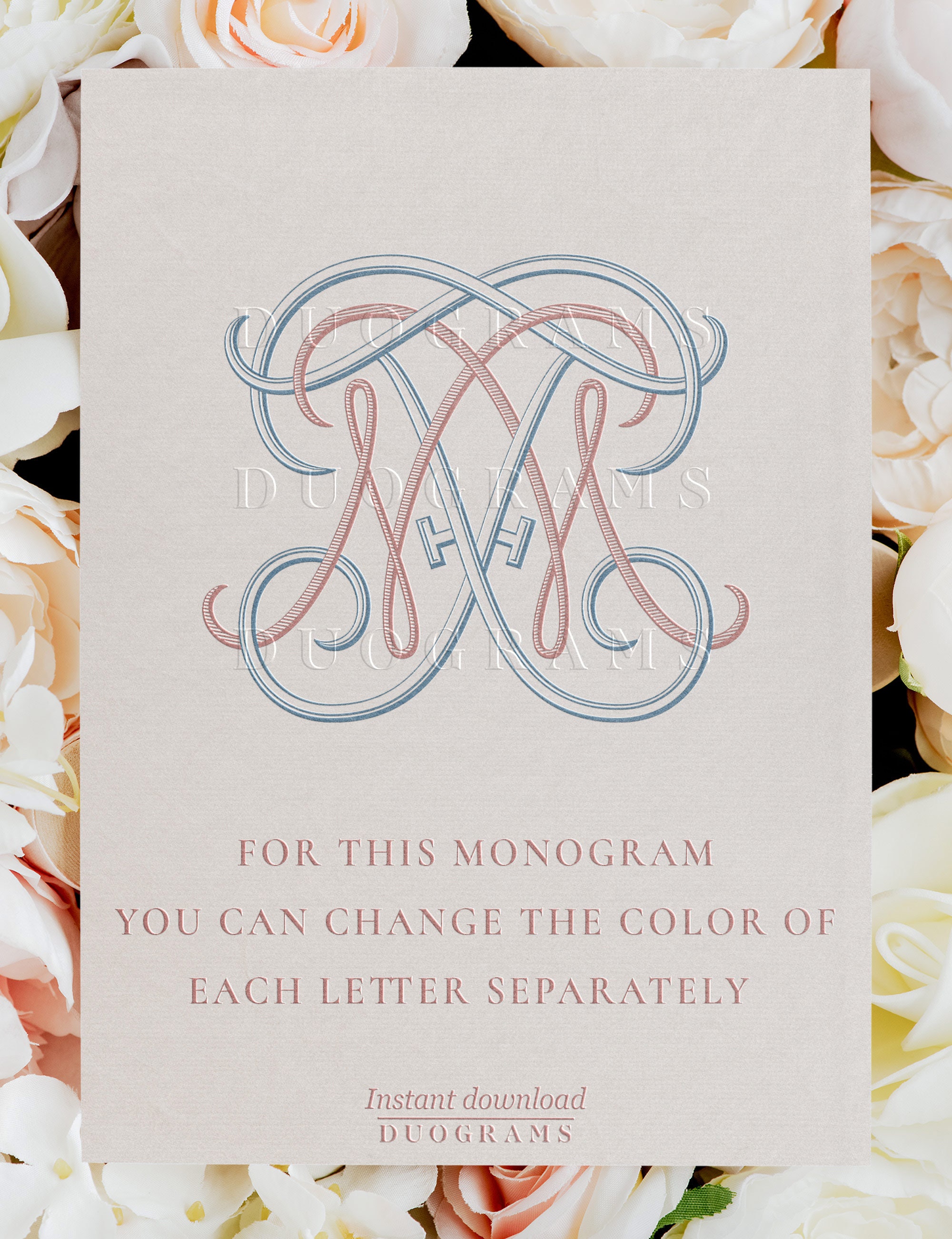 FN NF Wedding Monogram Logo Design F N Monogram Wreath SVG Digital ...