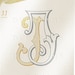 Double J Vintage Wedding Monogram Logo JJ Digital Download - Etsy