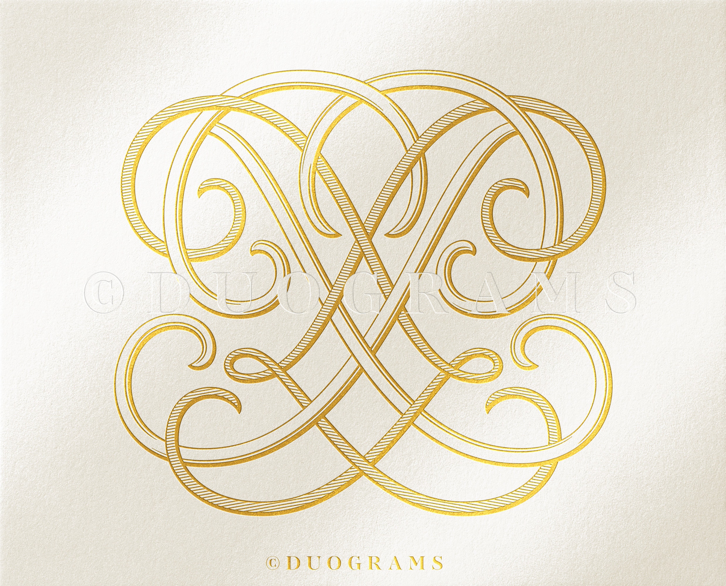 Wedding Monogram LP PL Digital Interlocking Monogram | Etsy