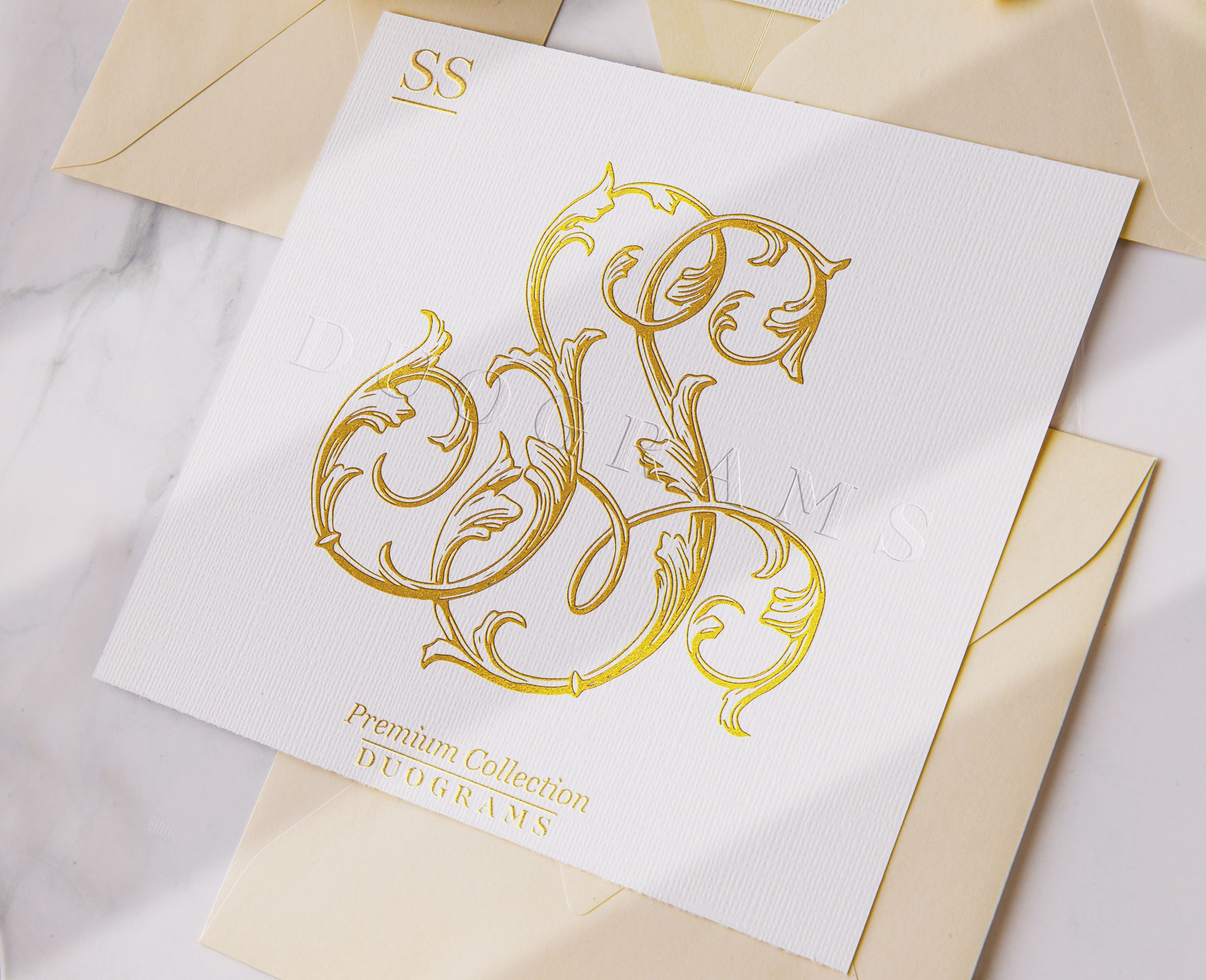 Vintage Monogram Logo Design SS Digital Download S S - Etsy