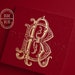 Vintage Monogram Logo BR or RB Interlocking Monogram Design B R Wedding ...