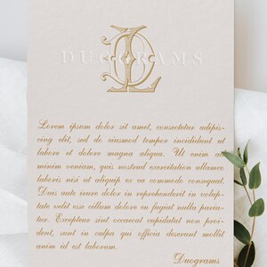 Wedding Monogram Logo Design DL LD Monogram Wreath SVG Digital Download ...