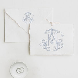 3 Letter Monogram Logo JCA or ACJ or CAJ Interlocking Monogram Design A ...