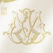 Vintage Wedding Monogram JM MJ Monogram SVG - Etsy