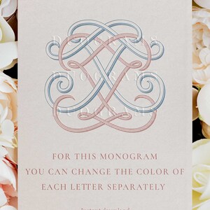 TZ ZT Wedding Monogram Logo Design T Z Two Letter Monogram Initials T Z ...