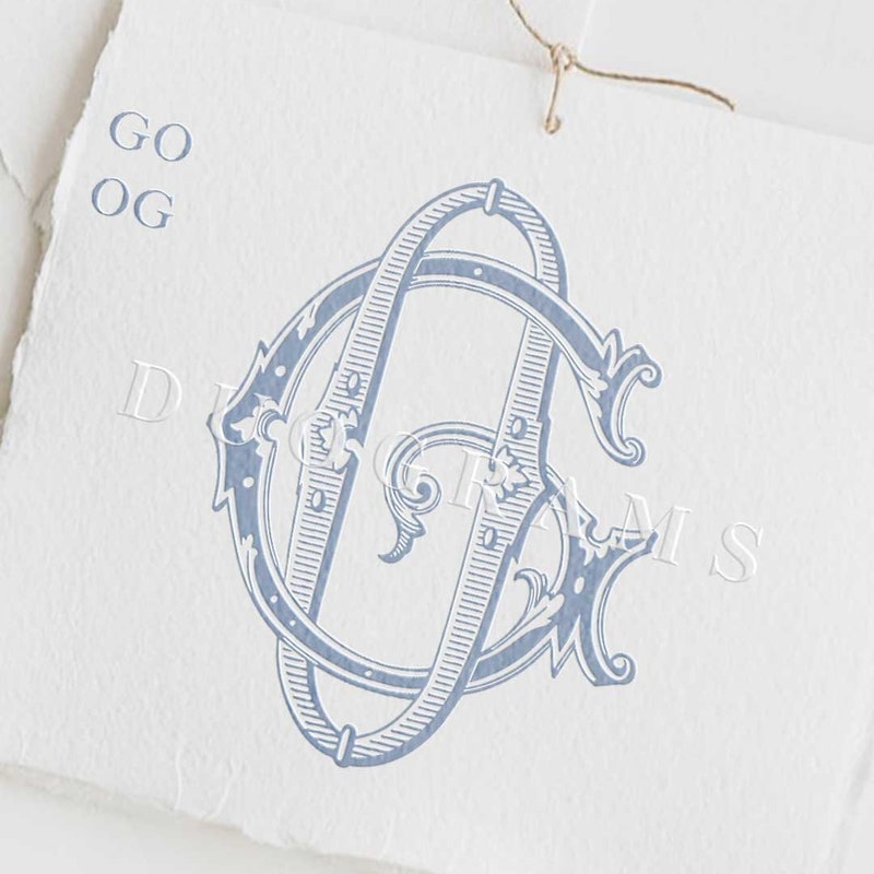 G Monogram - Etsy