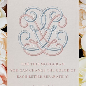 Wedding Monogram Logo Design GL LG Monogram Wreath SVG Digital Download ...