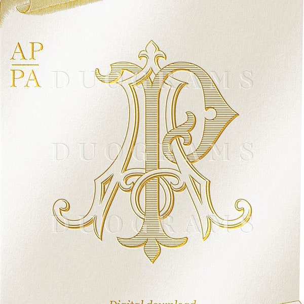 Ap Monogram - Etsy