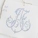 AF FA Vintage Wedding Monogram Logo Design A F Digital Download F A Two ...