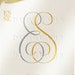 Interlocking Wedding Monogram ST TS 2 Letter Monogram Logo Design S T ...