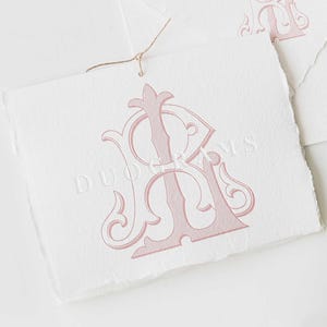 LR Vintage Monogram Logo RL Classic Monogram L R Interlocking Monogram ...